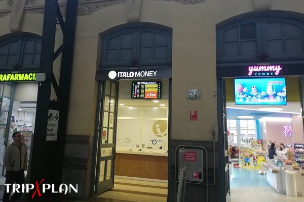 Currency Exchange at Valencia Train Station | Trip Plan X